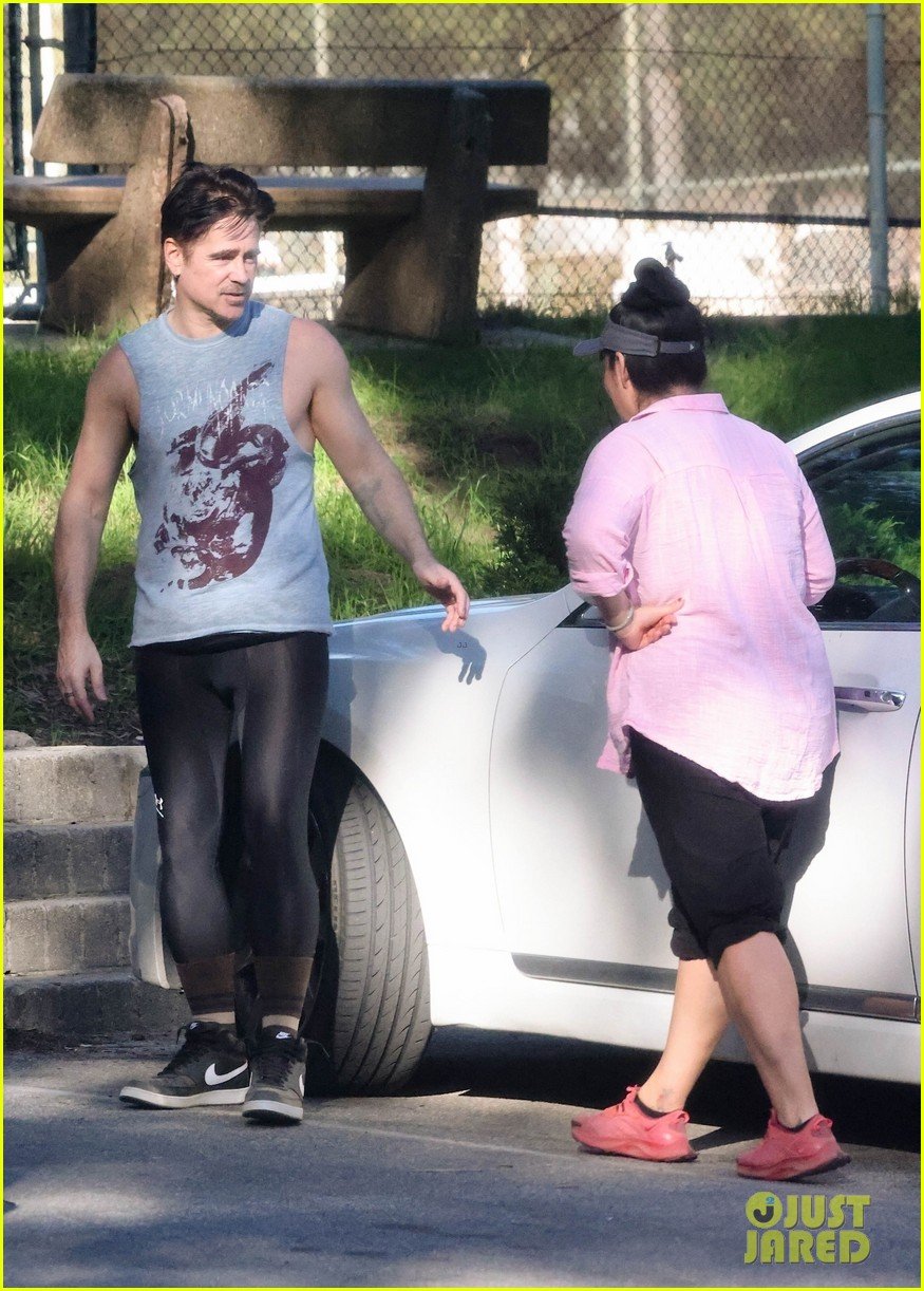 Colin Farrell Catches Up with 'New World' Co-Star Q'Orianka Kilcher ...