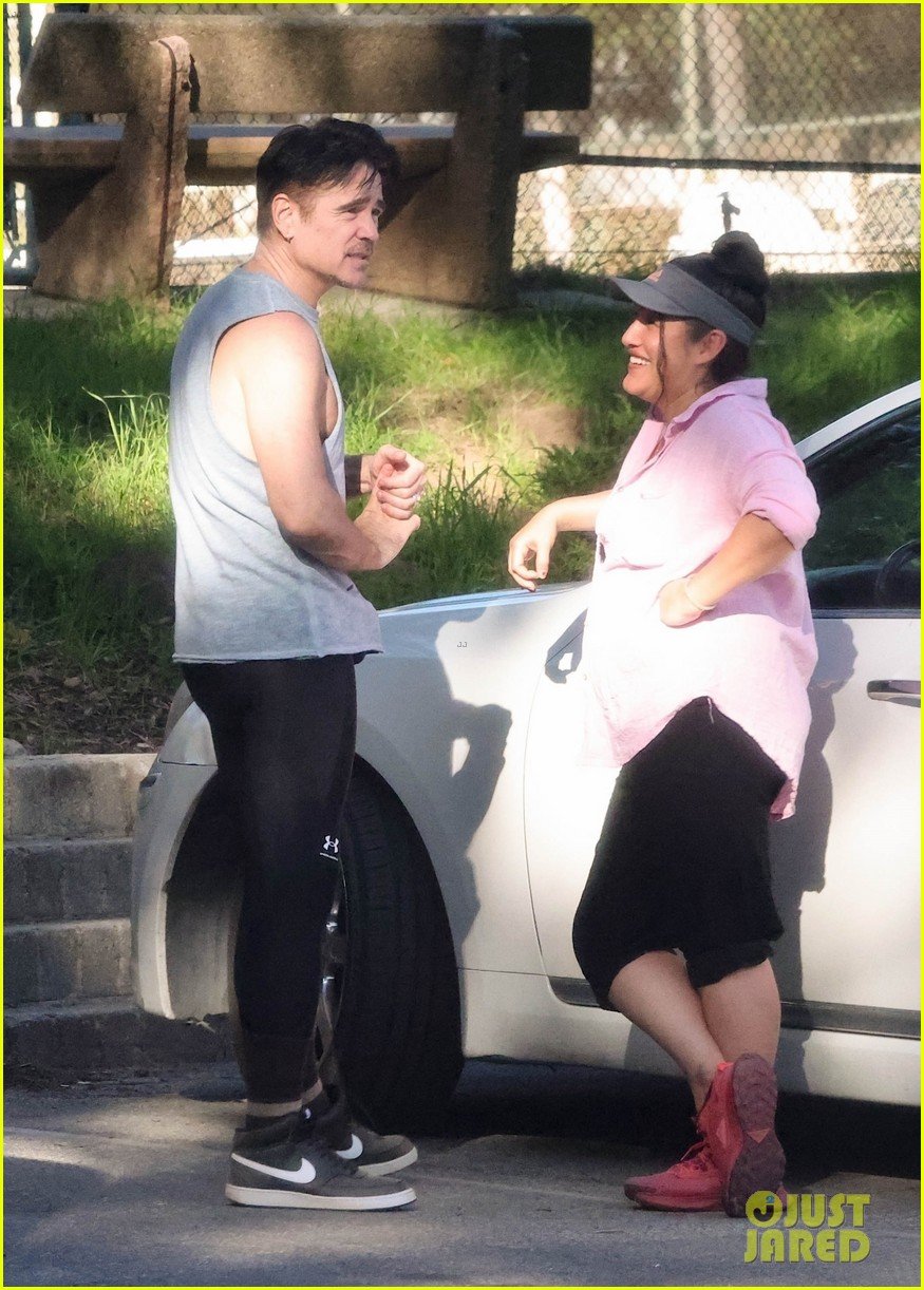 Colin Farrell Catches Up with 'New World' Co-Star Q'Orianka Kilcher ...