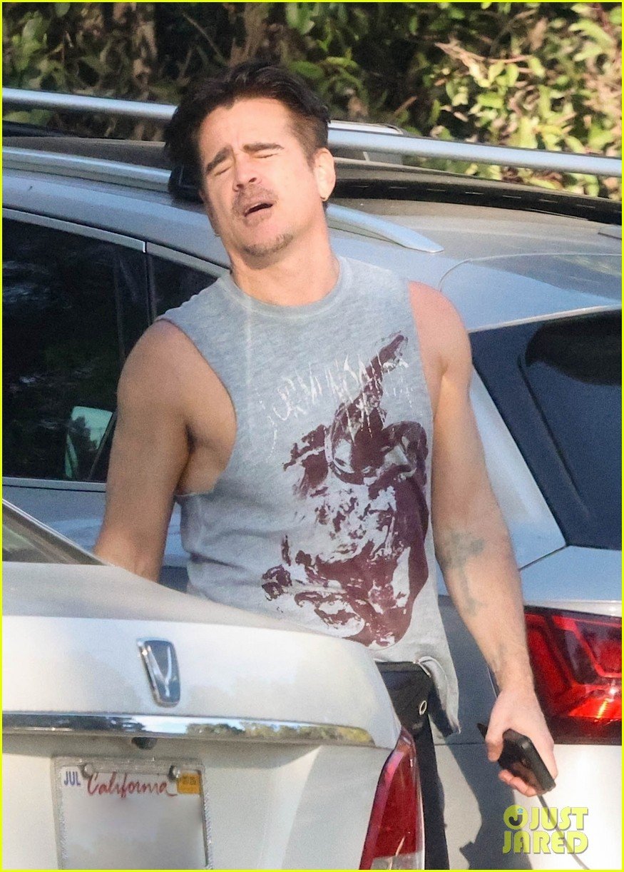 Colin Farrell Catches Up with 'New World' Co-Star Q'Orianka Kilcher ...