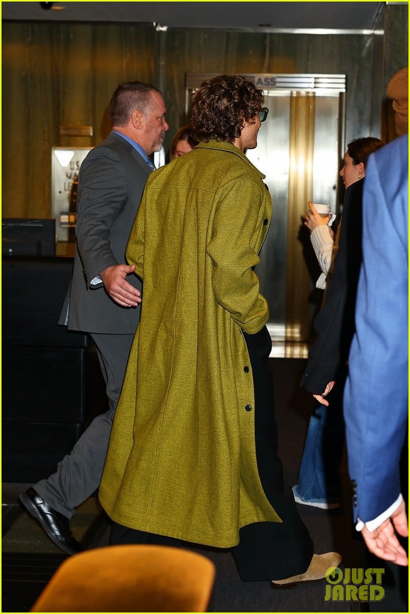 Connor Storrie Is All Smiles While Arriving For 'Late Night' Debut ...