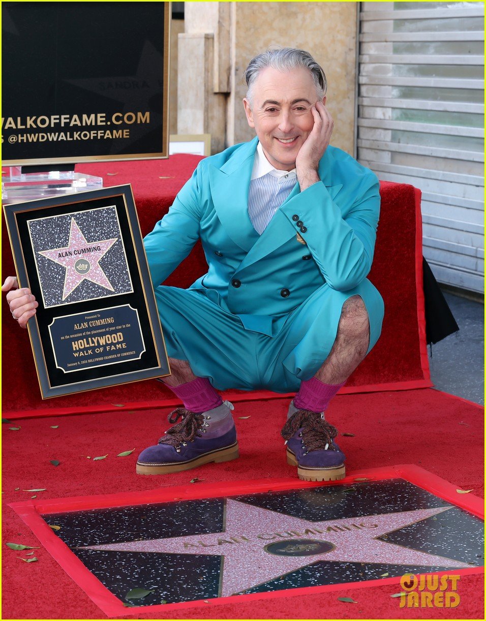 Alan Cumming Gets Rare Support from Husband Grant Shaffer at Walk of ...