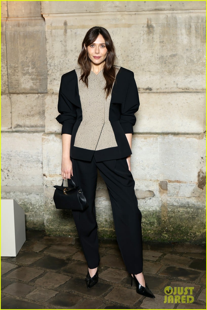 Elton John & David Furnish Make Rare Public Appearance at Jacquemus ...