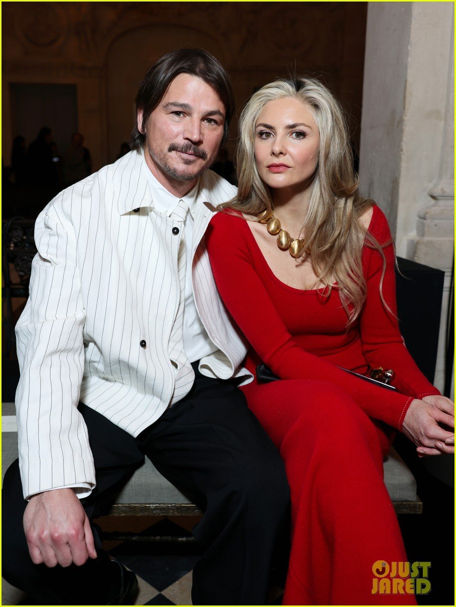 Elton John & David Furnish Make Rare Public Appearance at Jacquemus ...