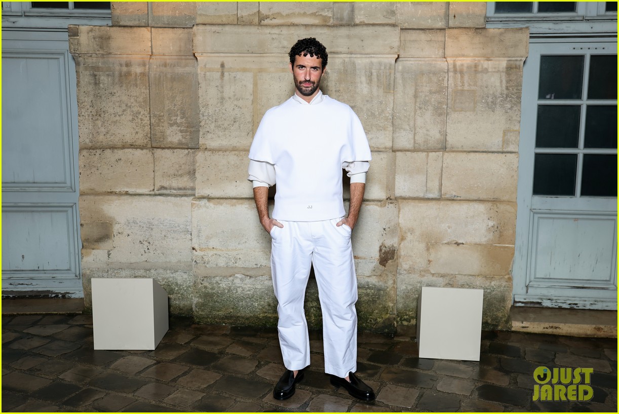 Elton John & David Furnish Make Rare Public Appearance at Jacquemus ...