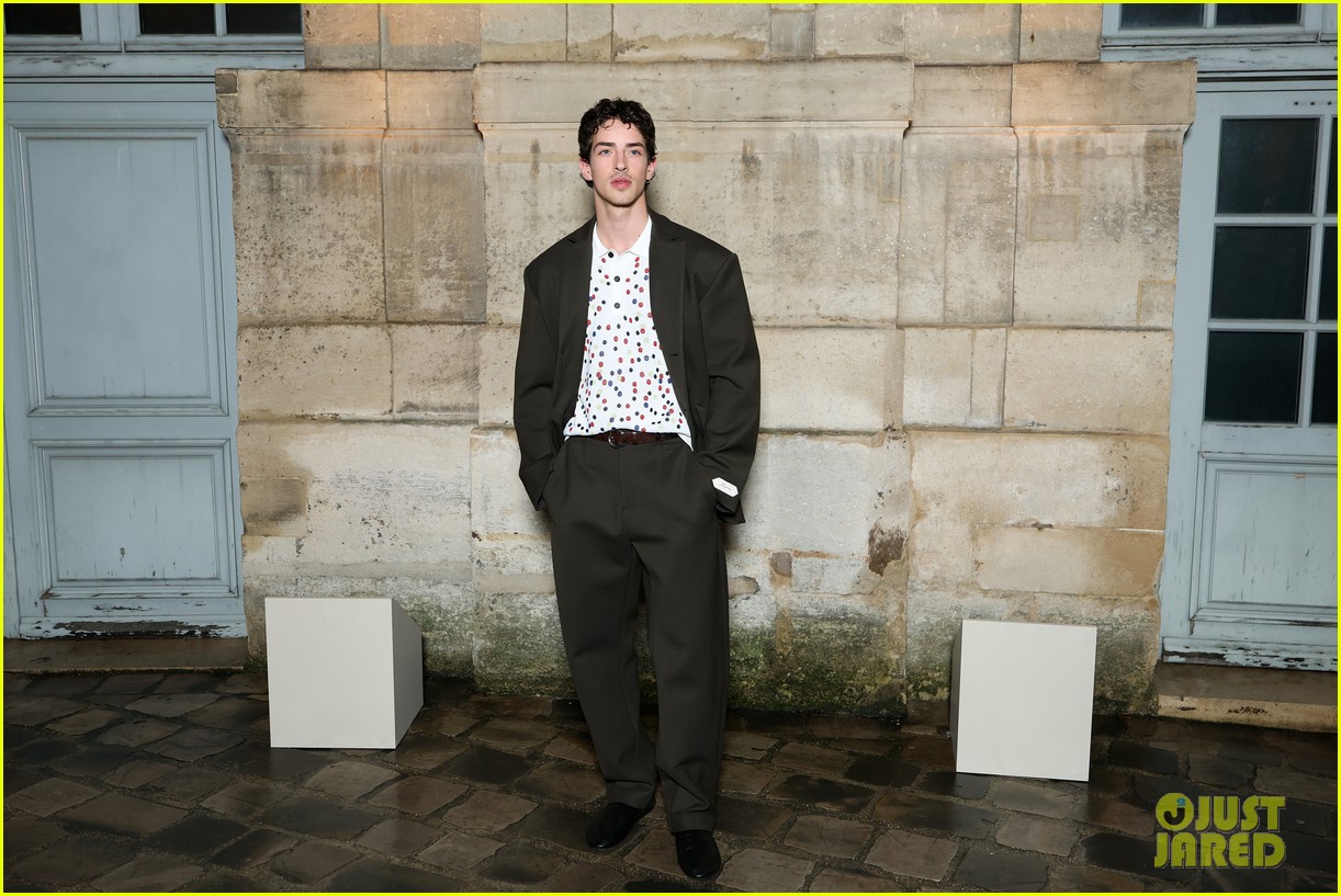 Elton John & David Furnish Make Rare Public Appearance at Jacquemus ...