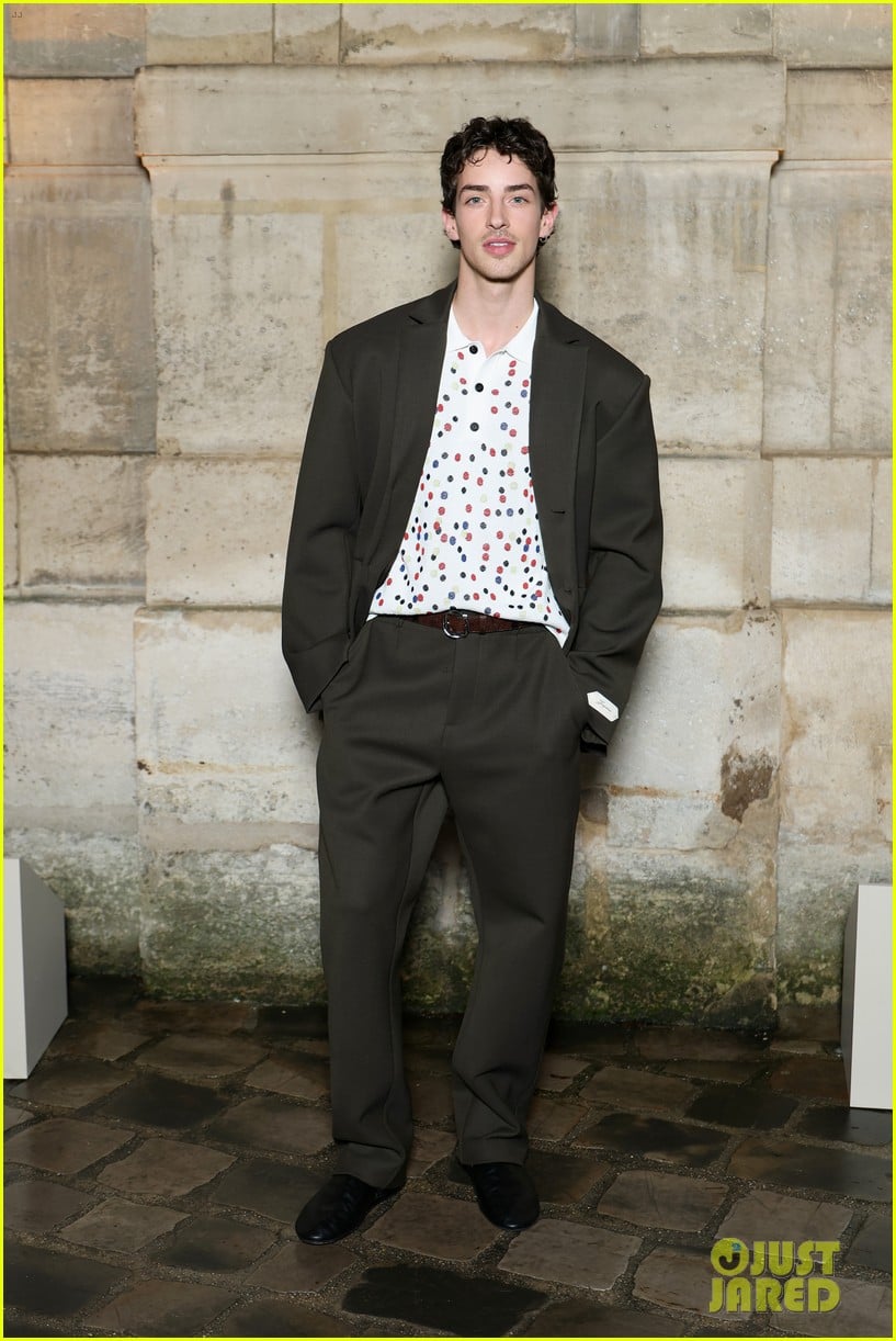 Elton John & David Furnish Make Rare Public Appearance at Jacquemus ...