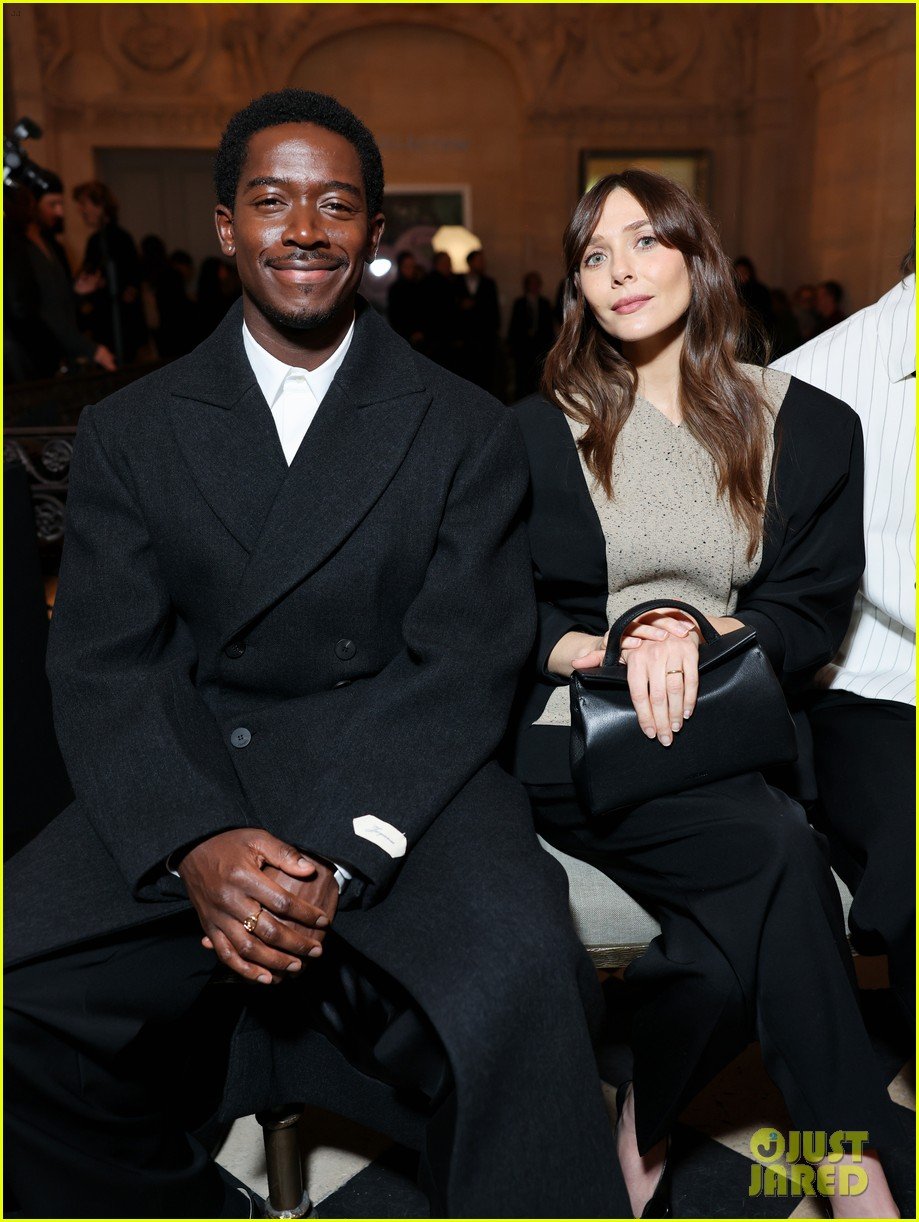 Elton John & David Furnish Make Rare Public Appearance at Jacquemus ...