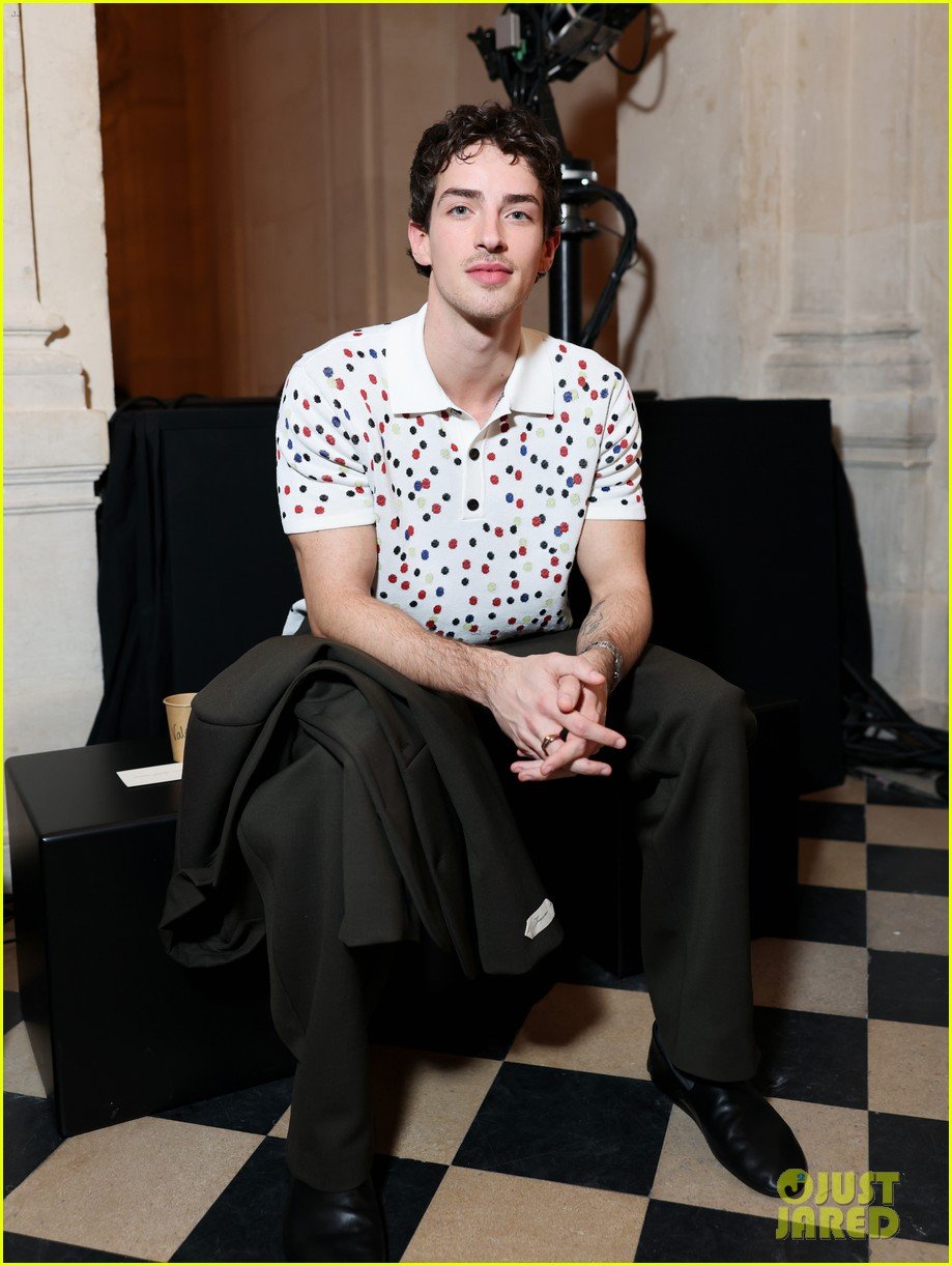 Elton John & David Furnish Make Rare Public Appearance at Jacquemus ...