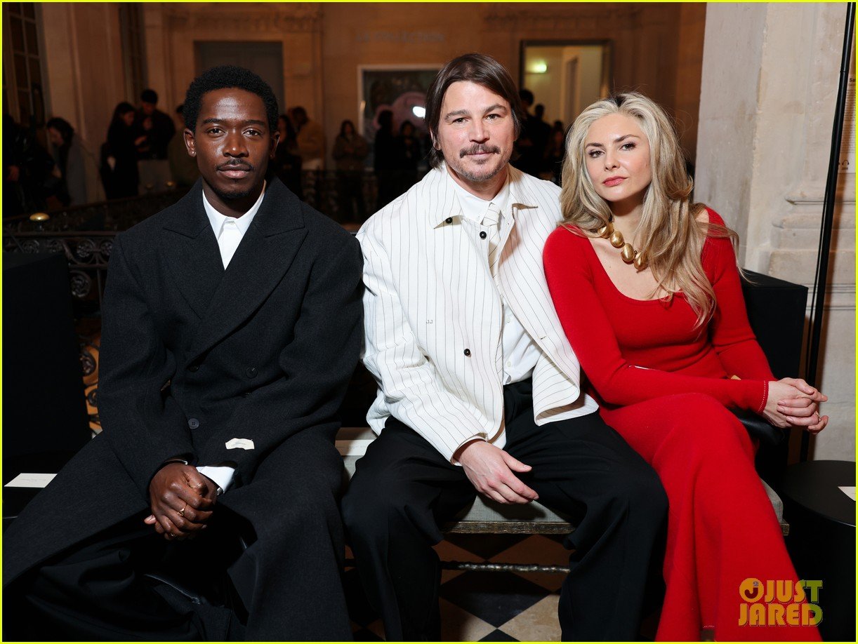 Elton John & David Furnish Make Rare Public Appearance at Jacquemus ...