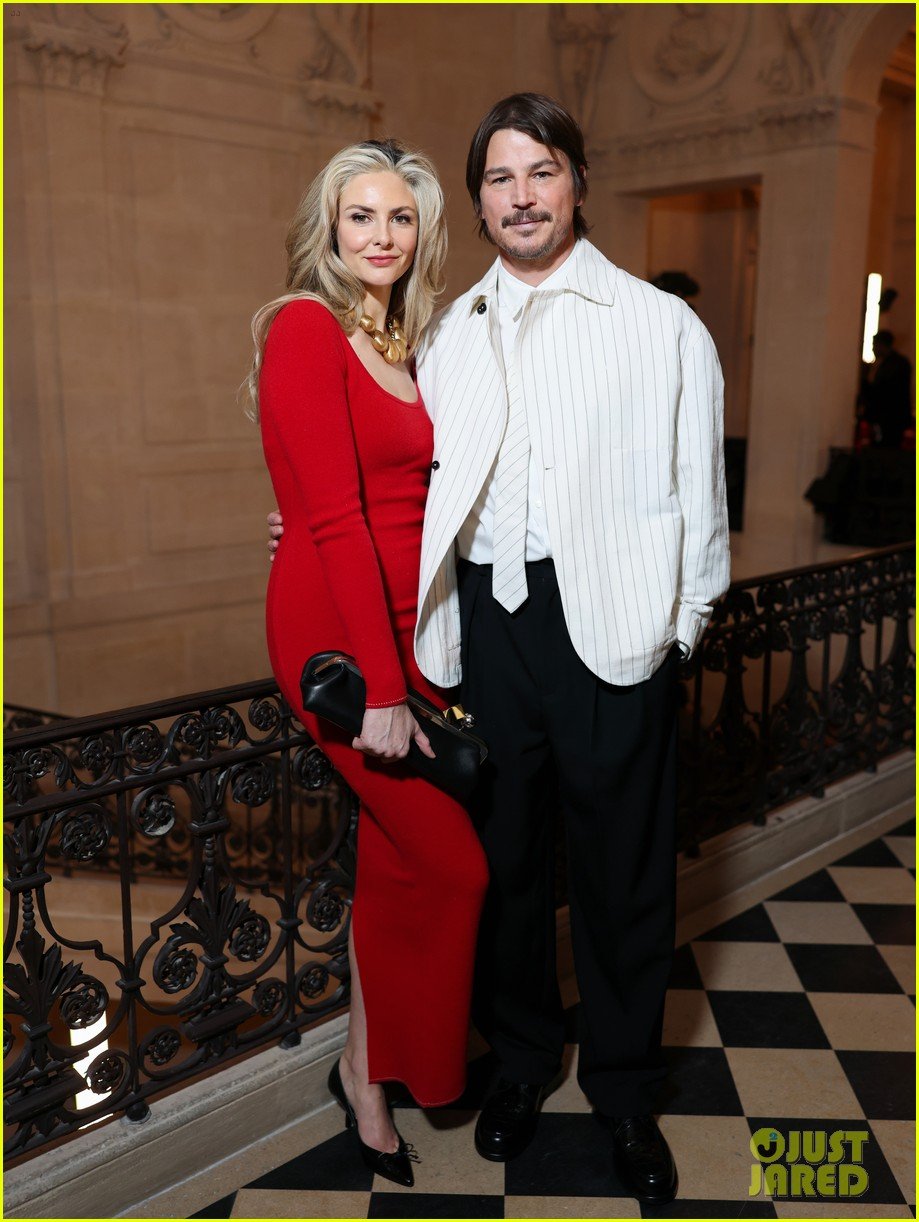 Elton John & David Furnish Make Rare Public Appearance at Jacquemus ...