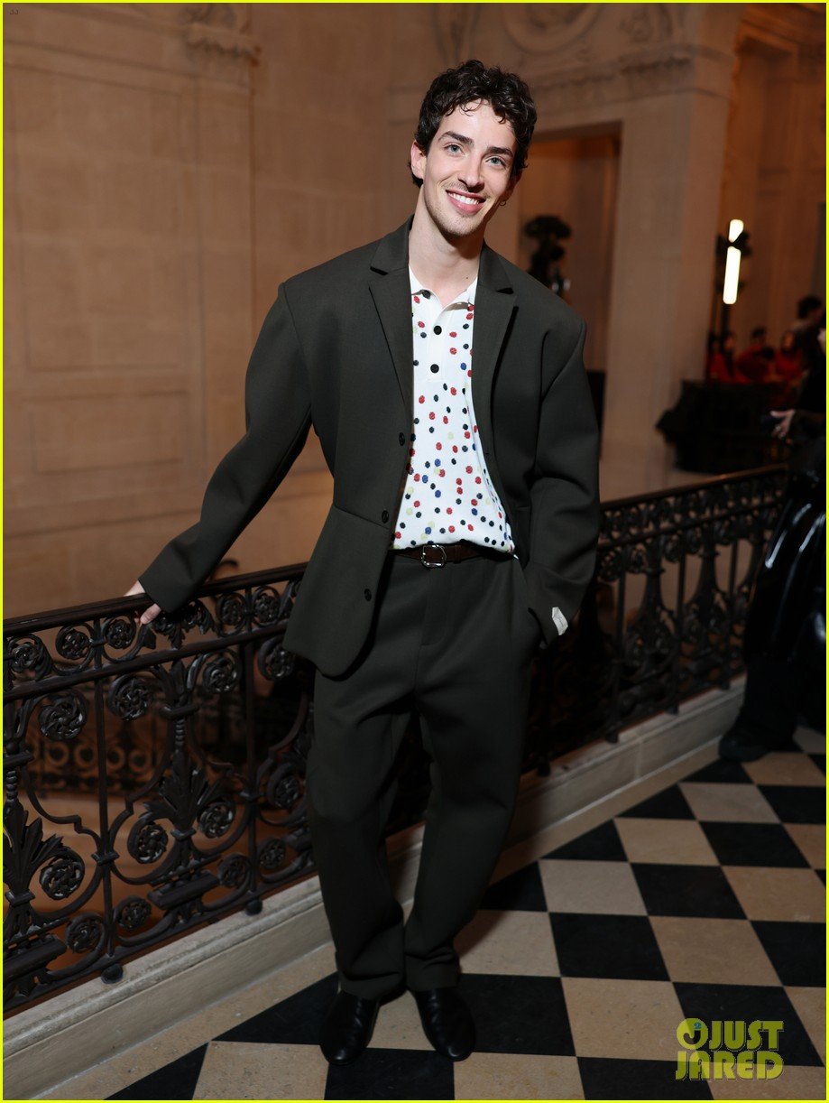 Elton John & David Furnish Make Rare Public Appearance at Jacquemus ...