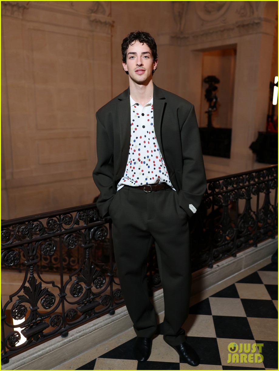 Elton John & David Furnish Make Rare Public Appearance at Jacquemus ...