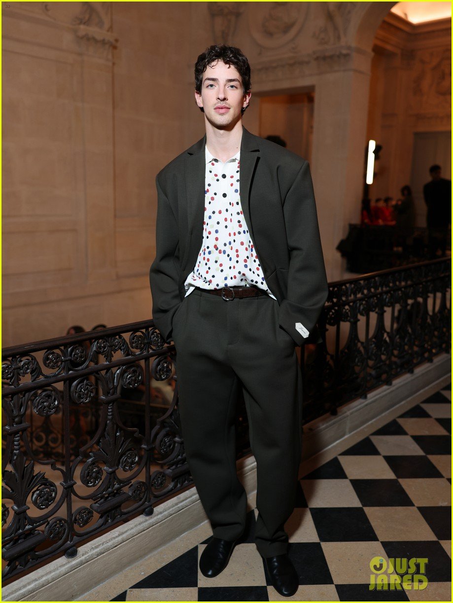 Elton John & David Furnish Make Rare Public Appearance at Jacquemus ...