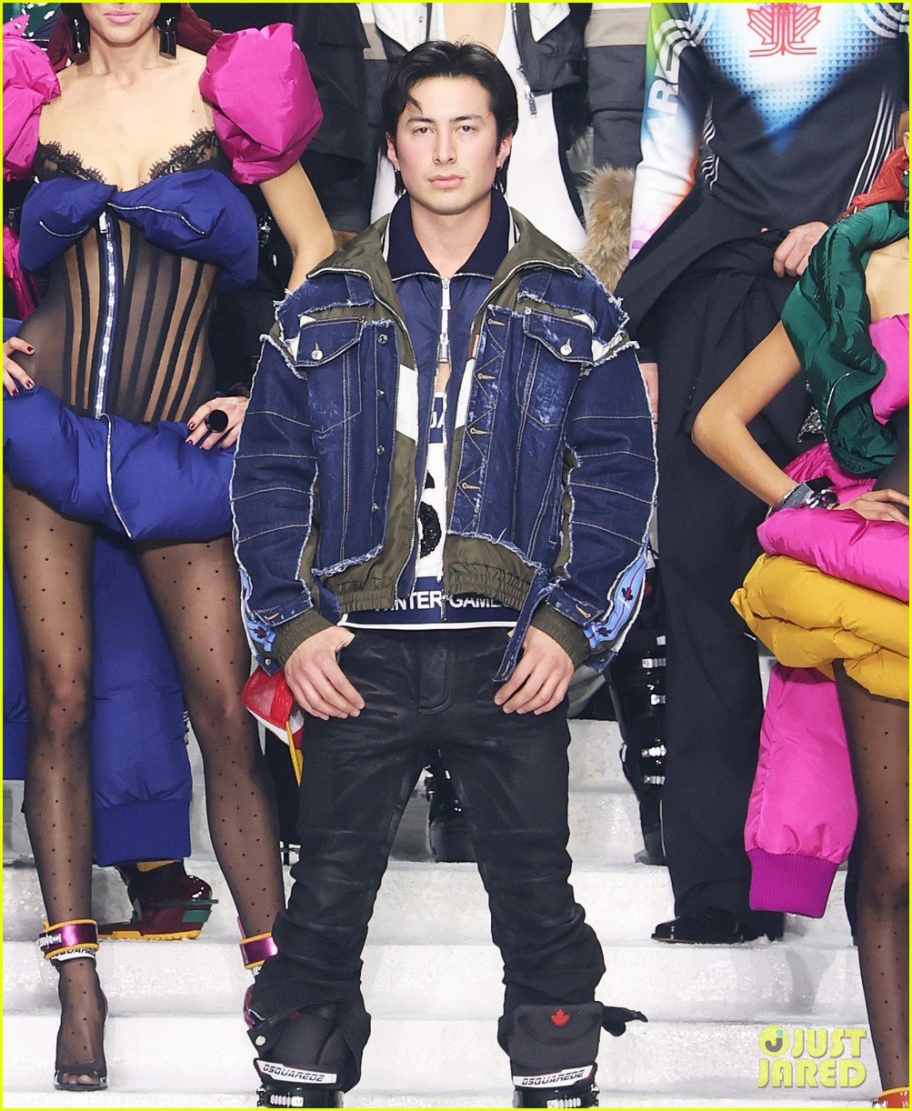 Heated Rivalry's Hudson Williams Makes Runway Debut, Opens Dsquared2 at ...