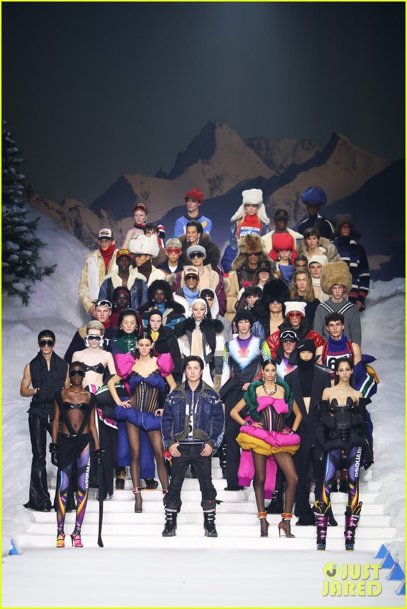 Heated Rivalry's Hudson Williams Makes Runway Debut, Opens Dsquared2 at ...