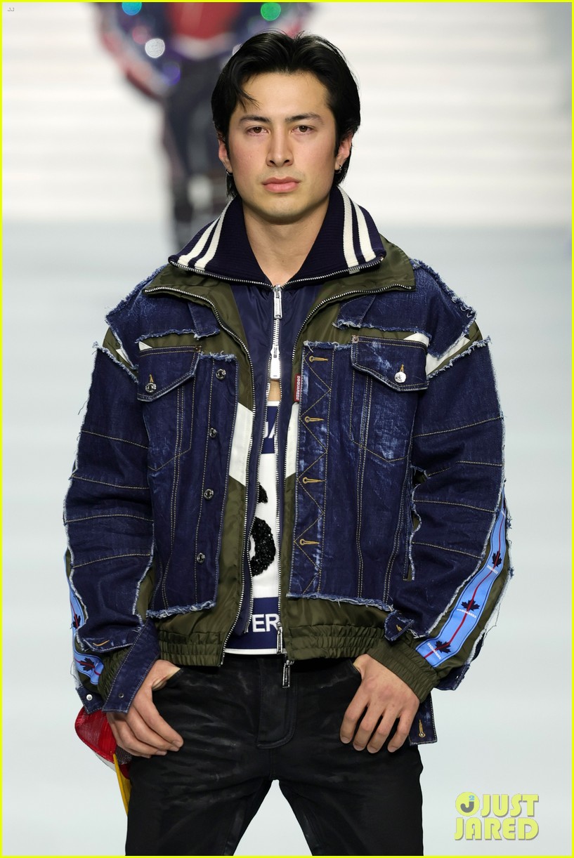 Heated Rivalry's Hudson Williams Makes Runway Debut, Opens Dsquared2 at ...