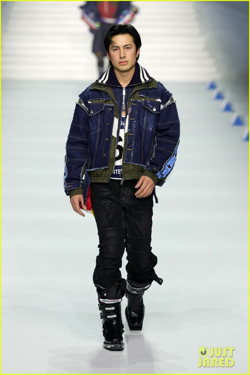 Heated Rivalry's Hudson Williams Makes Runway Debut, Opens Dsquared2 at ...