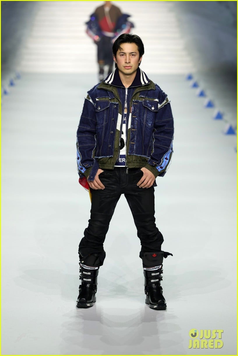 Heated Rivalry's Hudson Williams Makes Runway Debut, Opens Dsquared2 at ...