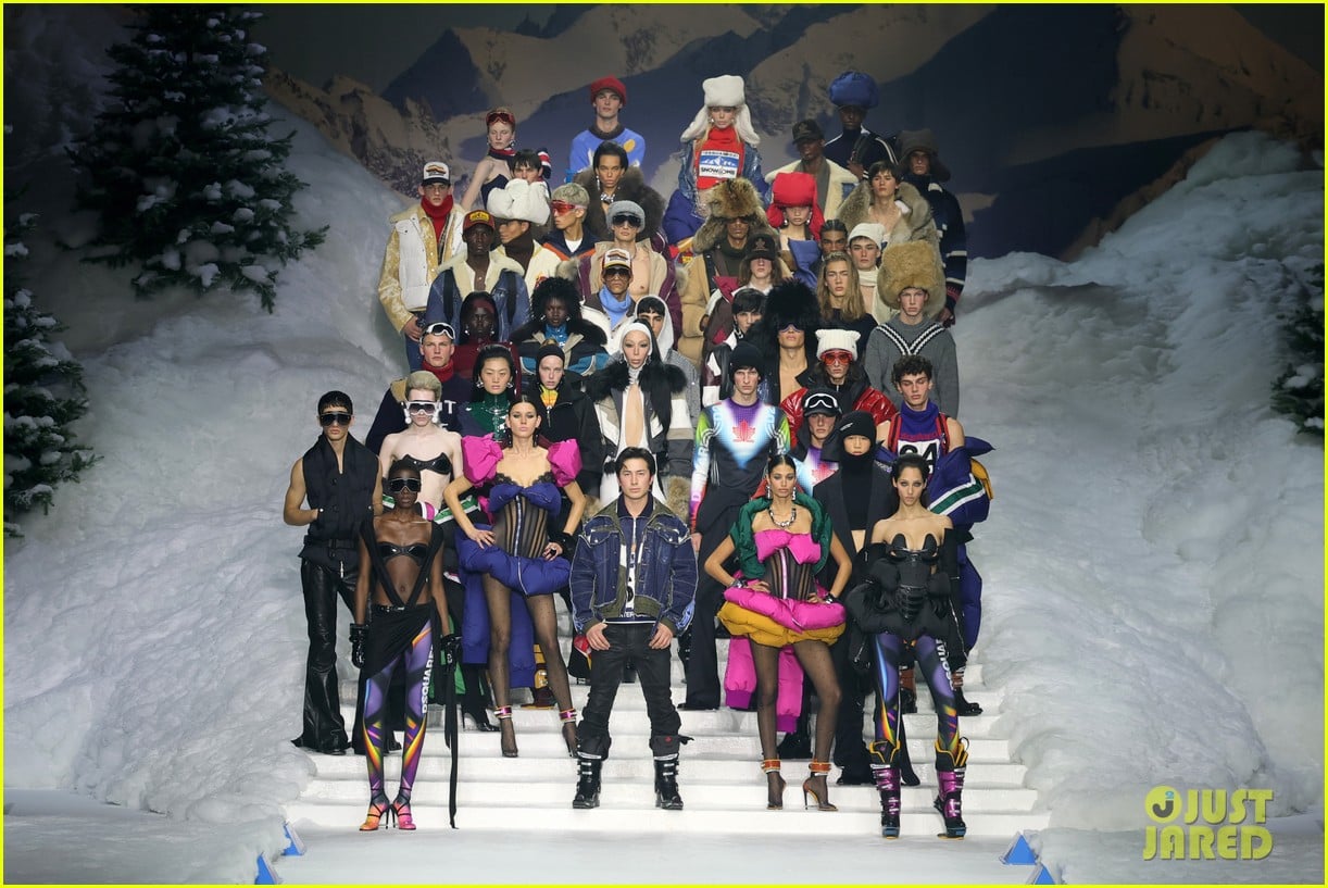 Heated Rivalry's Hudson Williams Makes Runway Debut, Opens Dsquared2 at ...