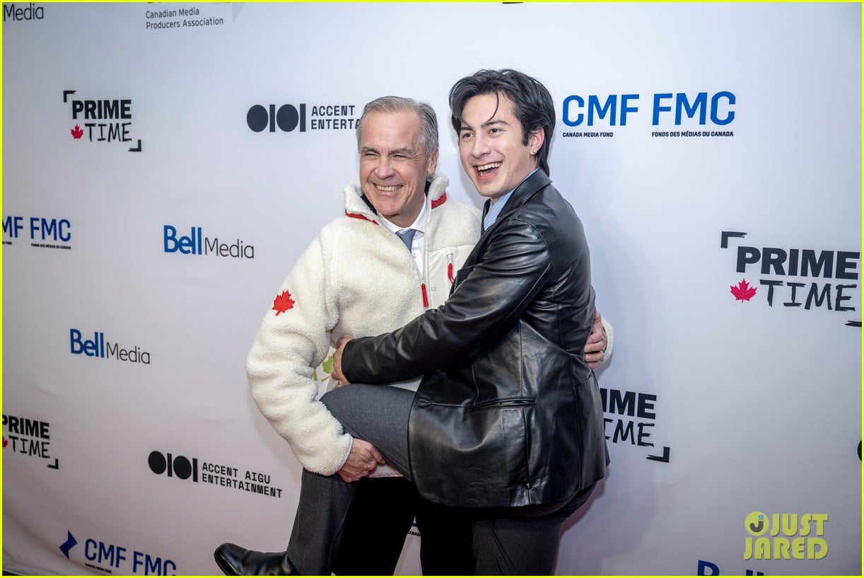 Hudson Williams Throws His Leg on Canadian PM Mark Carney at 'Heated ...