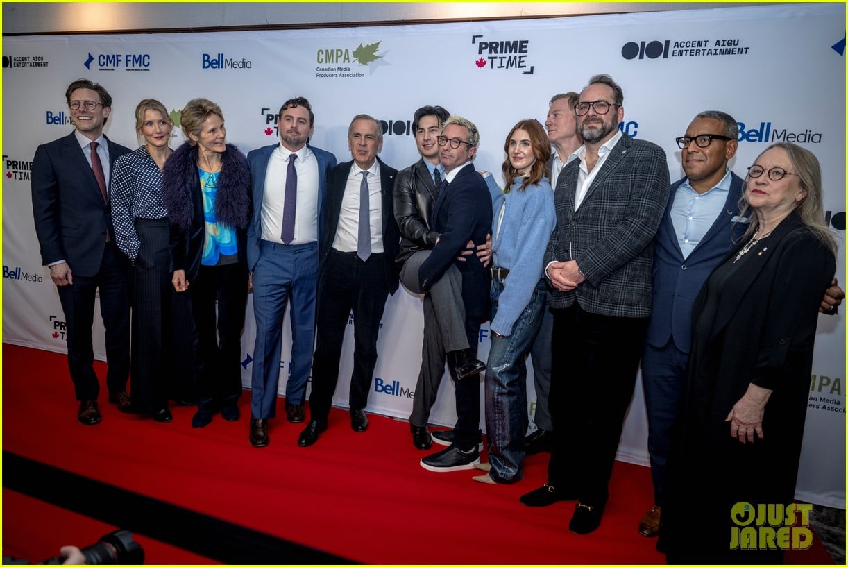 Hudson Williams Throws His Leg on Canadian PM Mark Carney at 'Heated ...