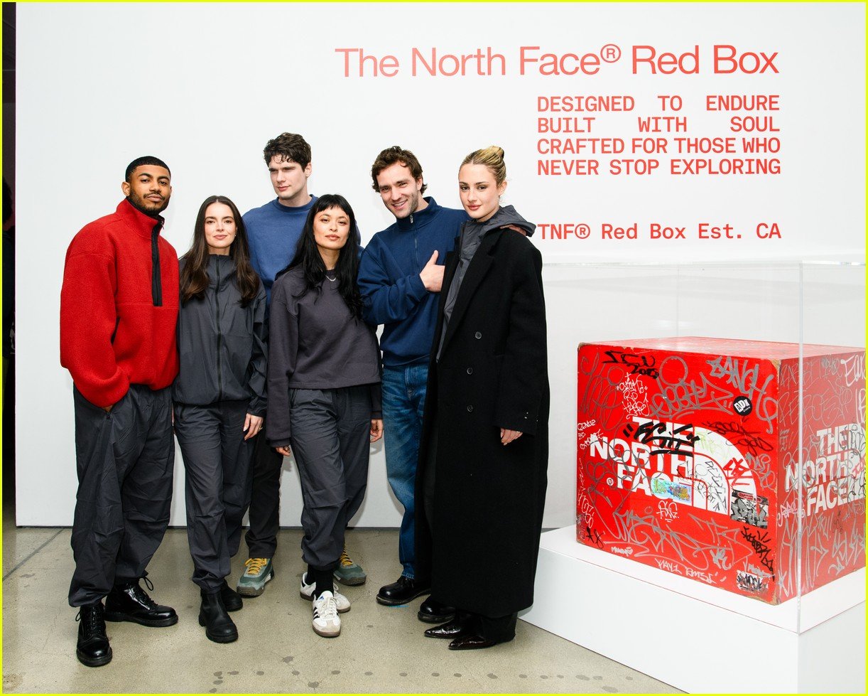 Grace Van Patten & Jackson White Tell No Fashion Lies at The North Face ...
