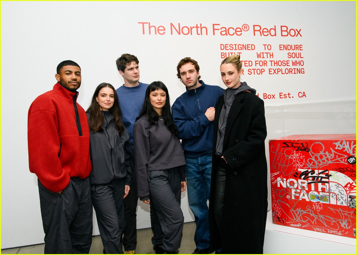 Grace Van Patten & Jackson White Tell No Fashion Lies at The North Face ...