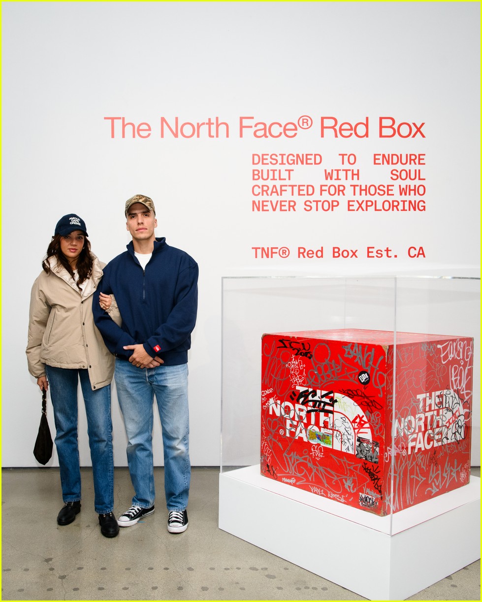 Grace Van Patten & Jackson White Tell No Fashion Lies at The North Face ...