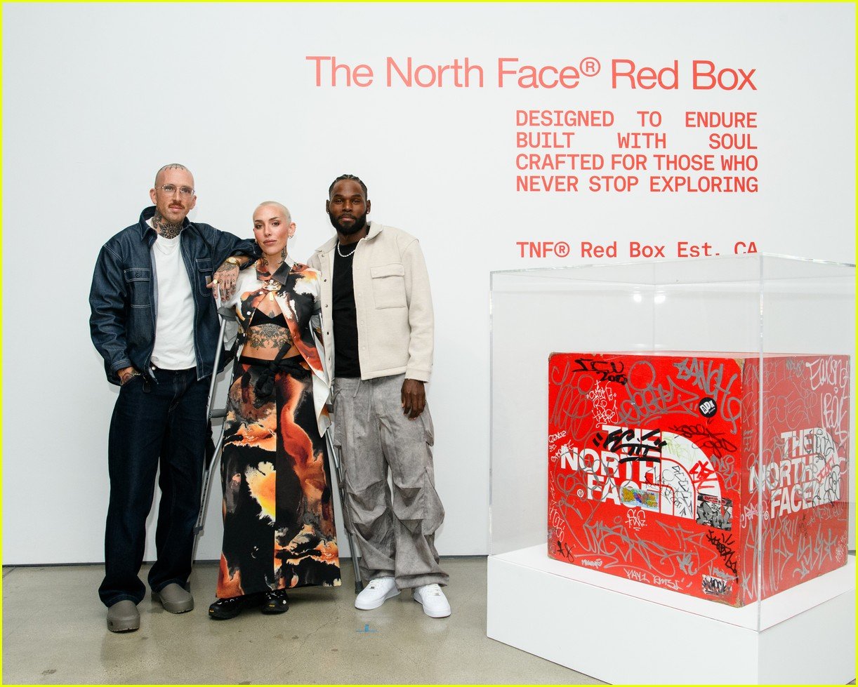 Grace Van Patten & Jackson White Tell No Fashion Lies at The North Face ...