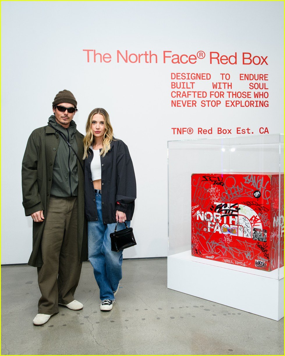 Grace Van Patten & Jackson White Tell No Fashion Lies at The North Face ...