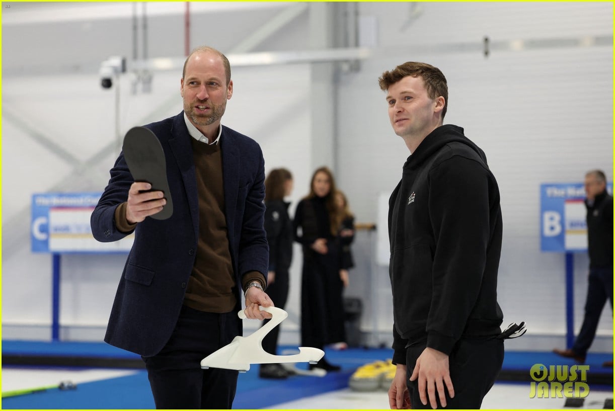 Kate Middleton & Prince William Compete in a Friendly Curling Match ...