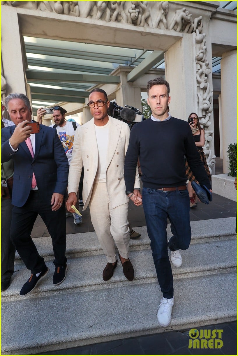 Don Lemon Leaves Court with Husband Tim Malone, Speaks Out After Arrest ...