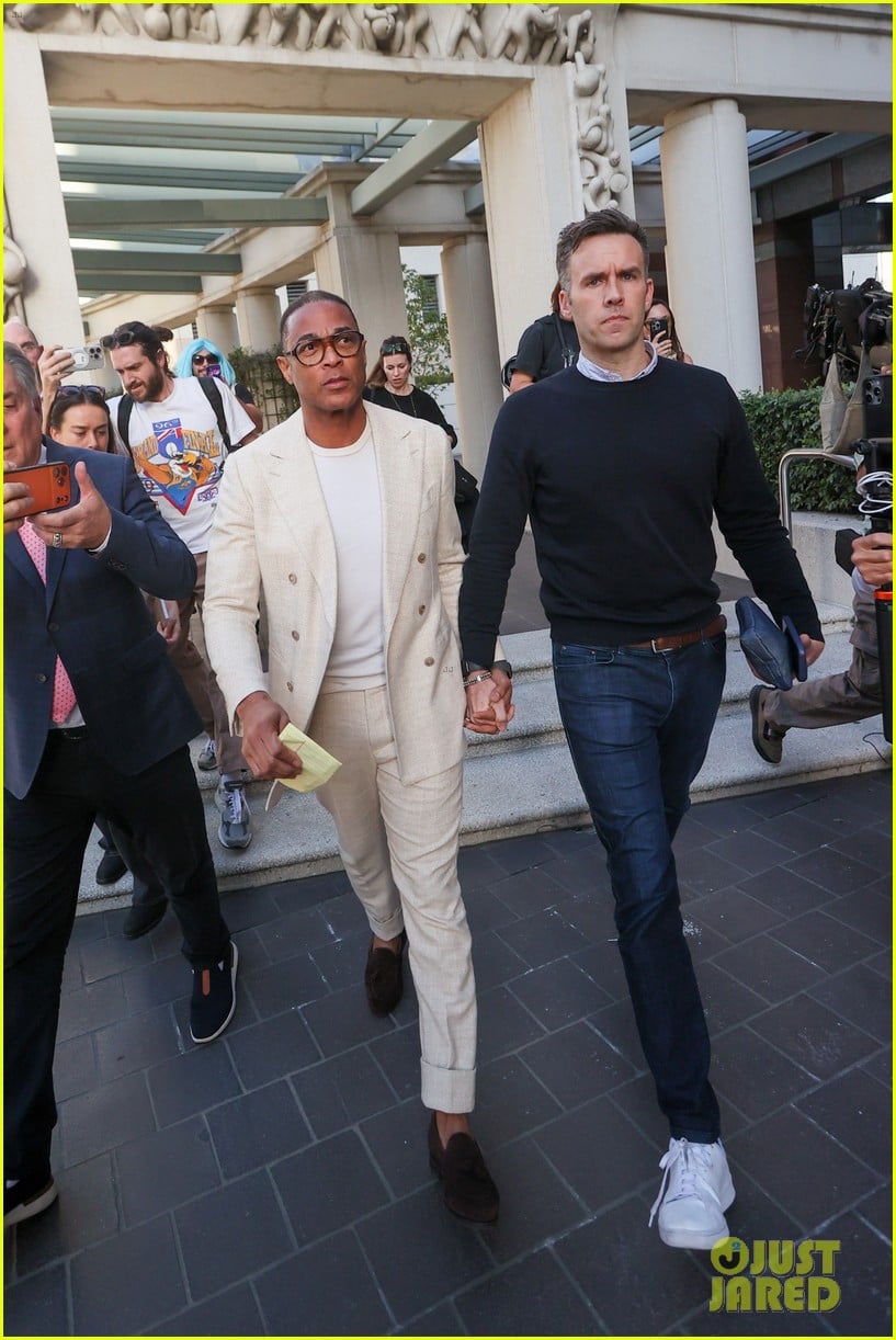 Don Lemon Leaves Court with Husband Tim Malone, Speaks Out After Arrest ...