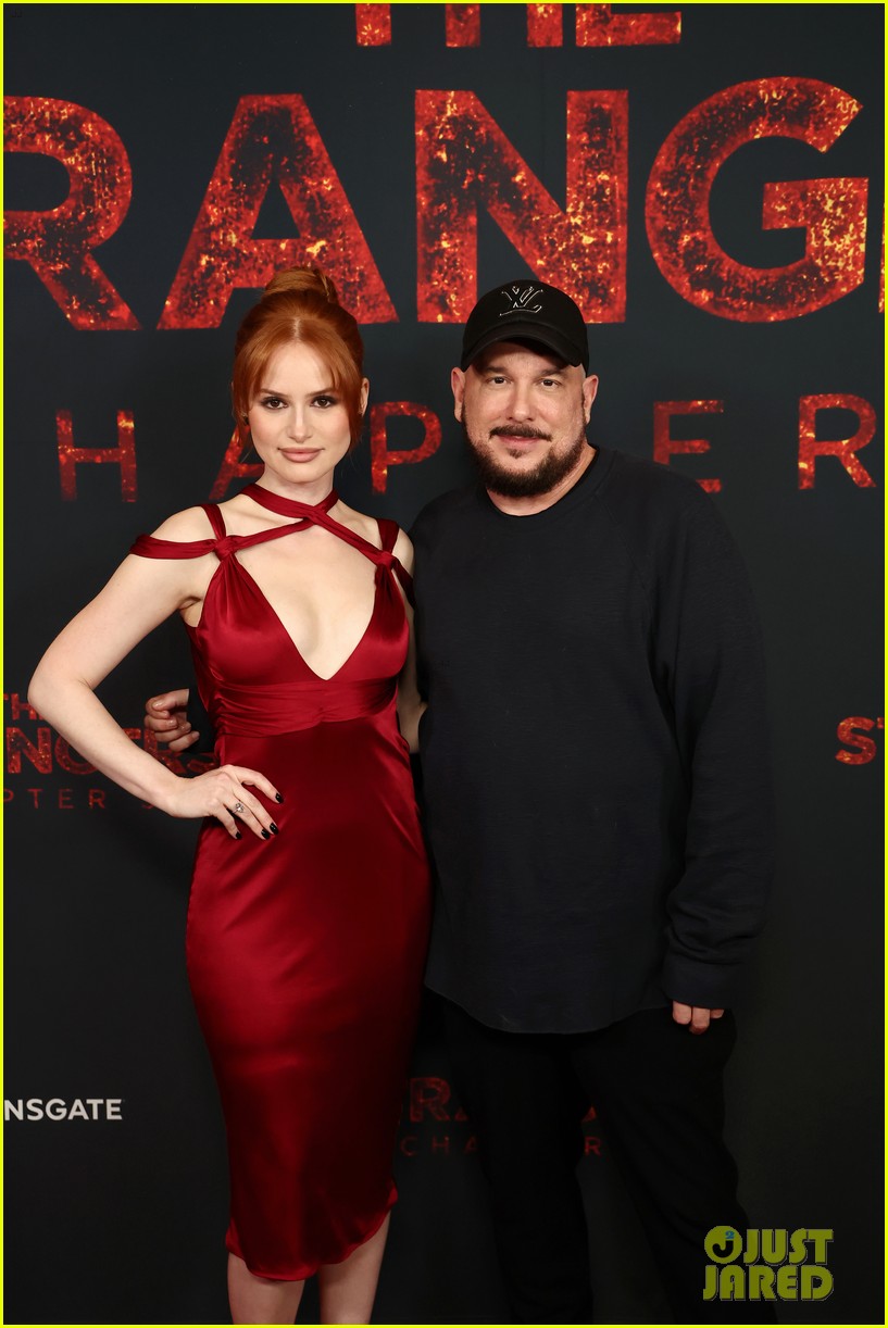 Madelaine Petsch Stuns in Strappy Crimson Dress at 'The Strangers ...