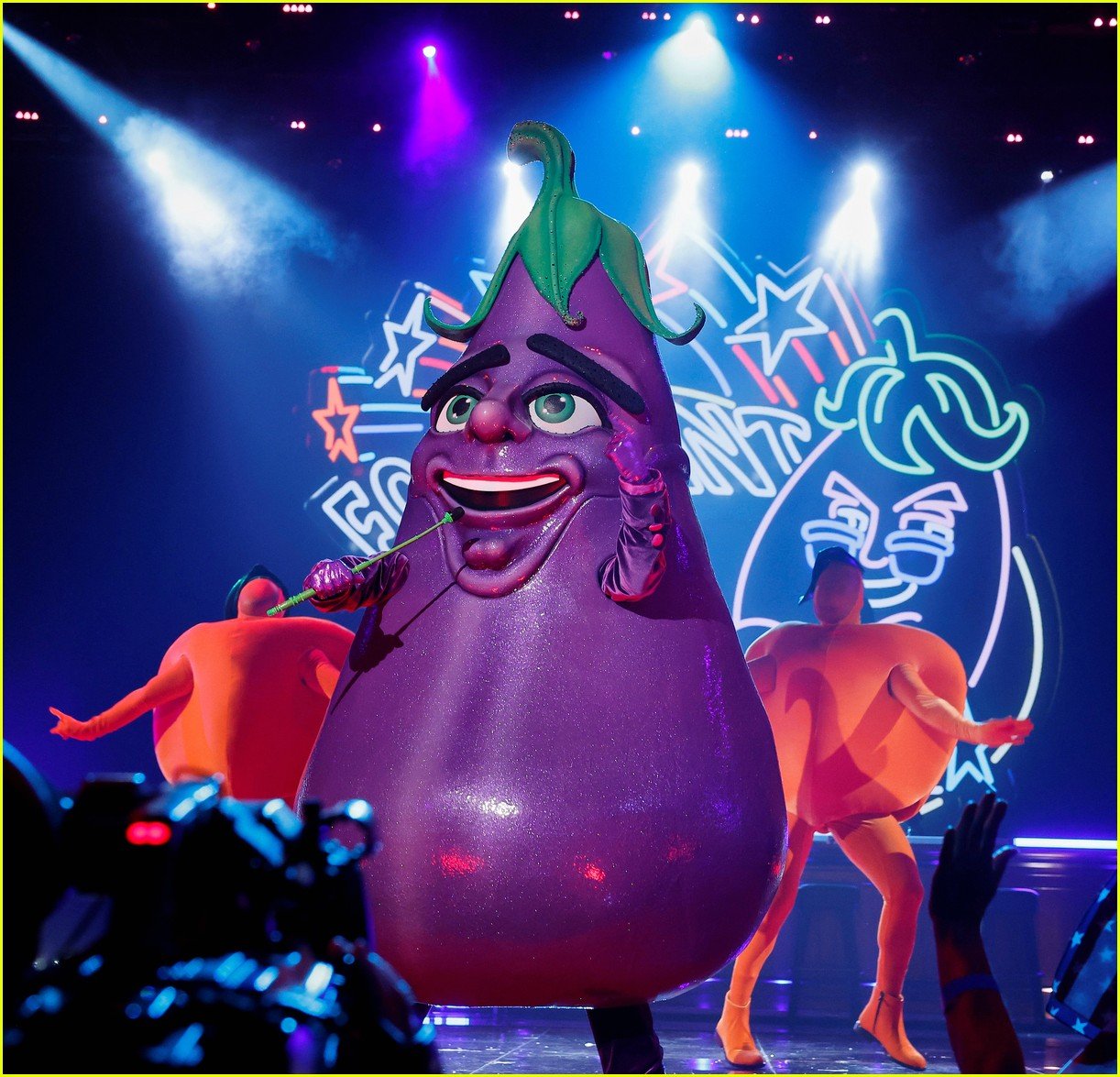 Who Is Eggplant on 'The Masked Singer' Season 14? Clues, Guesses ...
