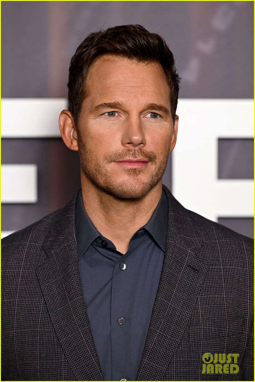 Chris Pratt & Rebecca Ferguson Step Out to Promote New Movie 'Mercy' in ...