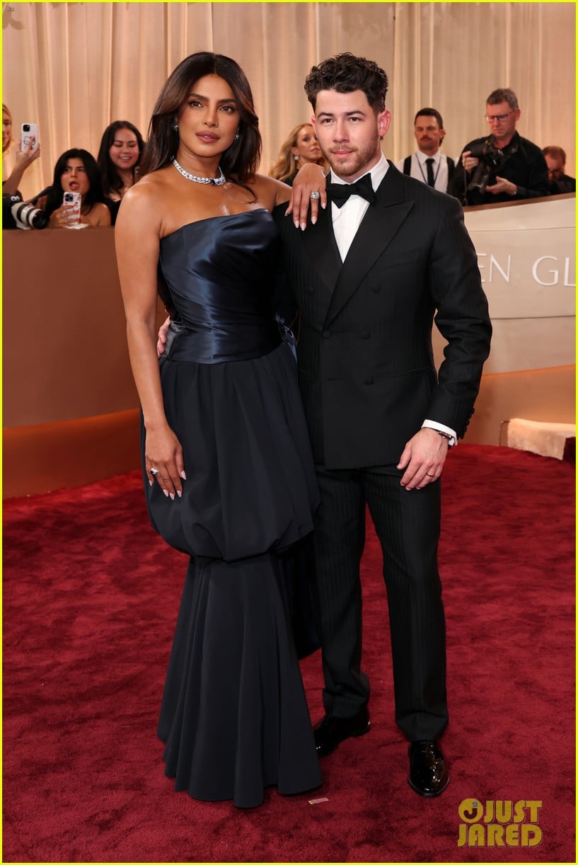 Nick Jonas Joins Wife Priyanka Chopra at Golden Globes 2026 Amid ...