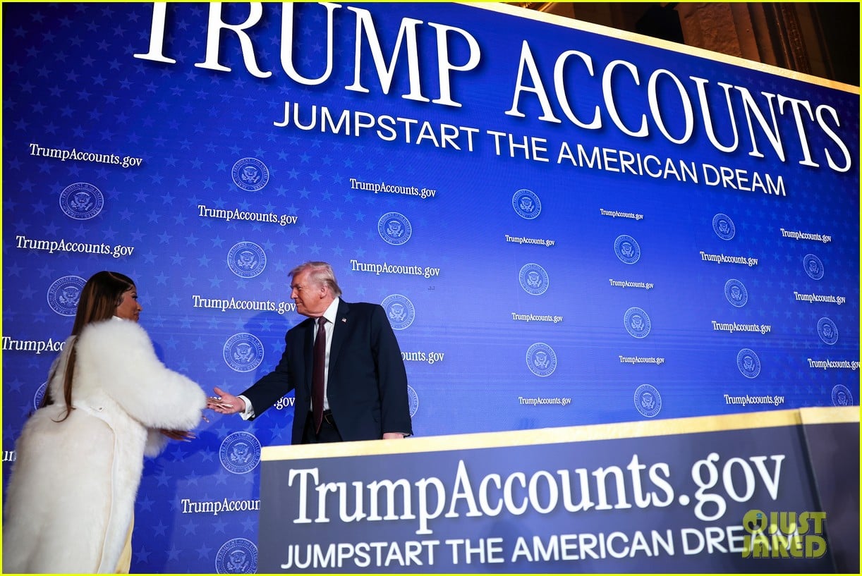 Nicki Minaj Holds Trump's Discolored Hand at Summit, Calls Herself His ...