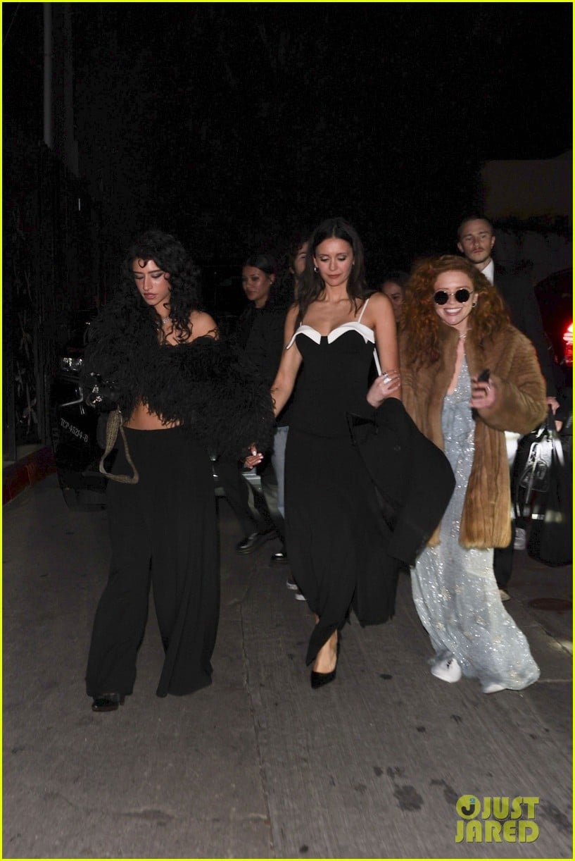 Nina Dobrev Links Up With Colman Domingo for Golden Globes After Party ...