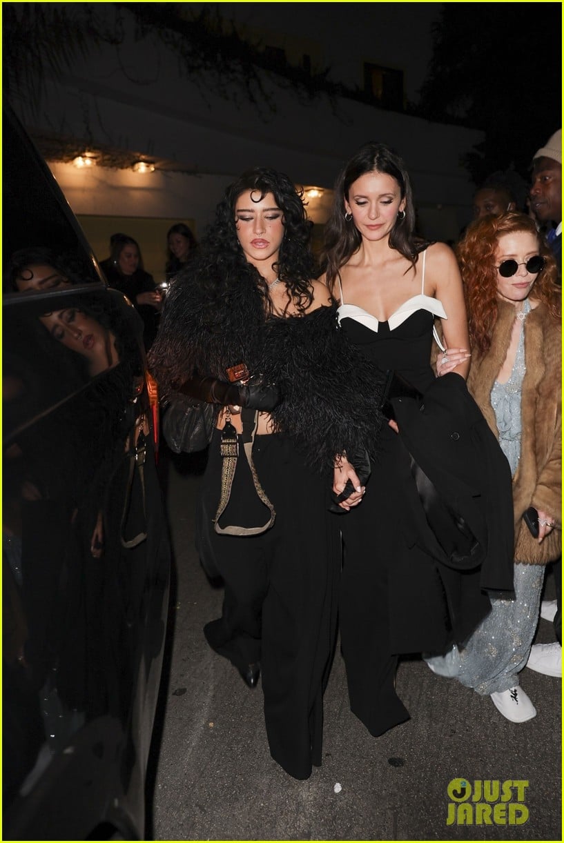 Nina Dobrev Links Up With Colman Domingo for Golden Globes After Party ...