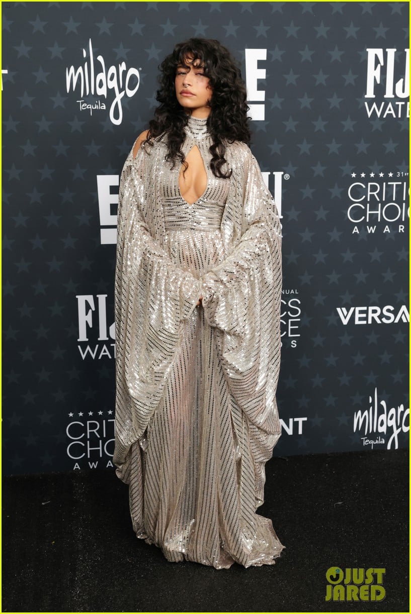 Marty Supreme's Odessa A'zion Gets Glam on Critics Choice 2026 Red ...