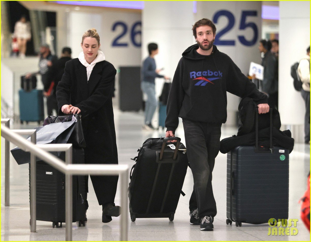 'Tell Me Lies' Couple Grace Van Patten & Jackson White Spotted Flying ...