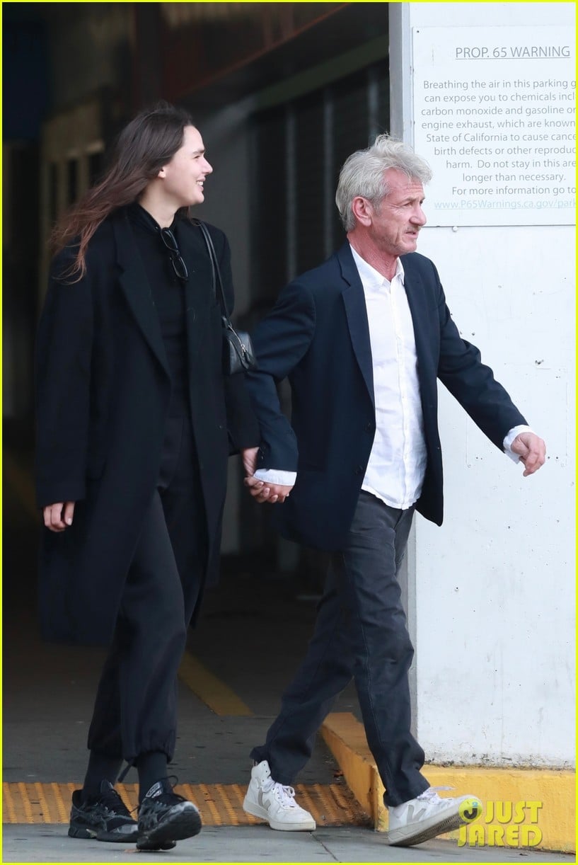 Sean Penn & Girlfriend Valeria Nicov Hold Hands on Rare Day Out in ...