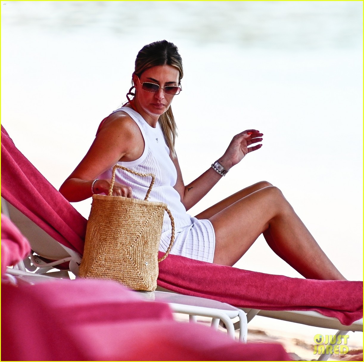 Mark Wahlberg Swims With Wife Rhea Durham During Relaxing Barbados ...