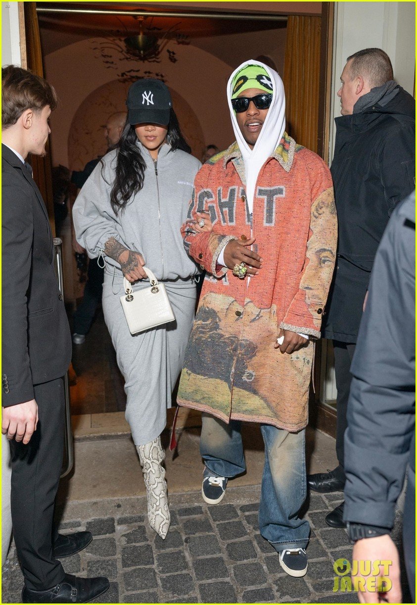 Rihanna & A$AP Rocky Rock Stylish Street Style Looks for a Night Out ...