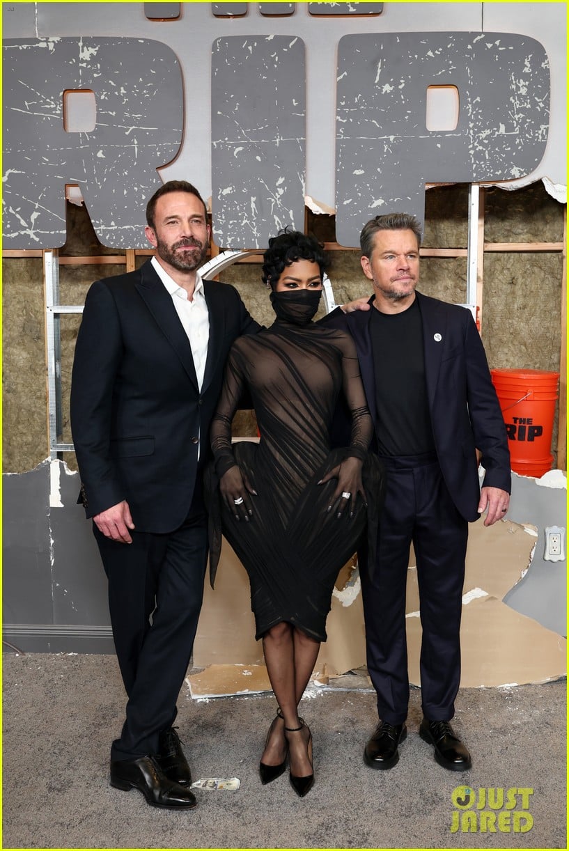Ben Affleck & Matt Damon Join New Golden Globe Winner Teyana Taylor at ...