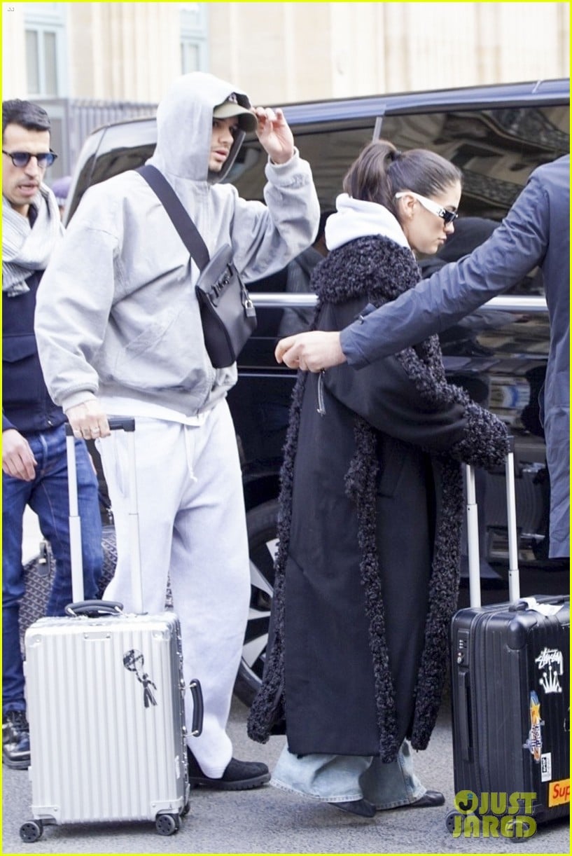 Romeo Beckham & Girlfriend Kim Turnbull Arrive in Paris for Fashion ...