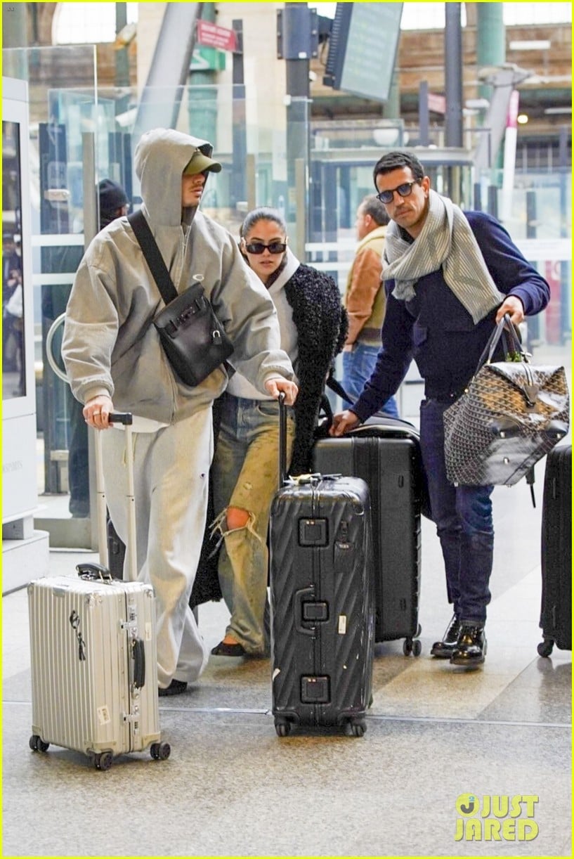 Romeo Beckham & Girlfriend Kim Turnbull Arrive in Paris for Fashion ...