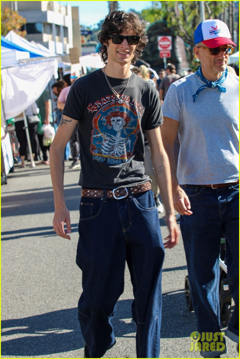 Sombr Enjoys a Day at the Farmer's Market With His Dad: Photo 5267420 ...