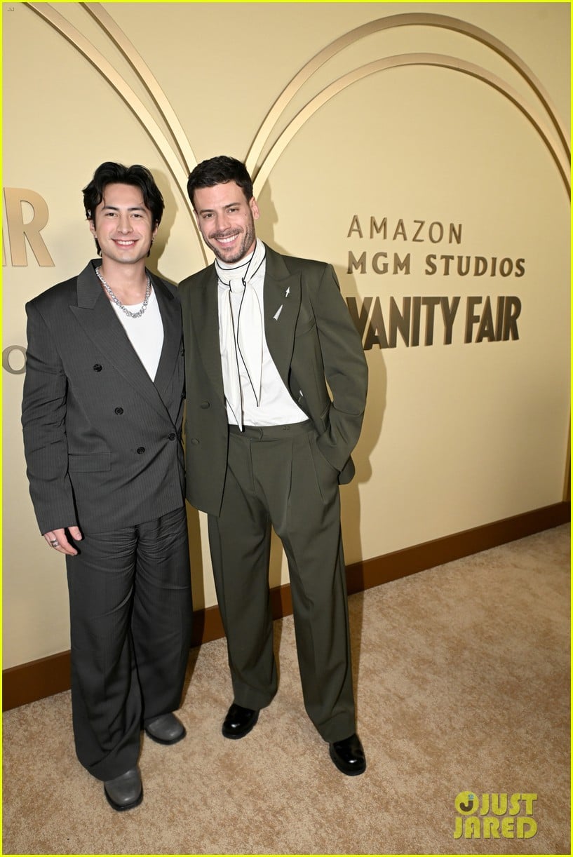 Connor Storrie Arrives for His First Golden Globes, Will Present Later ...